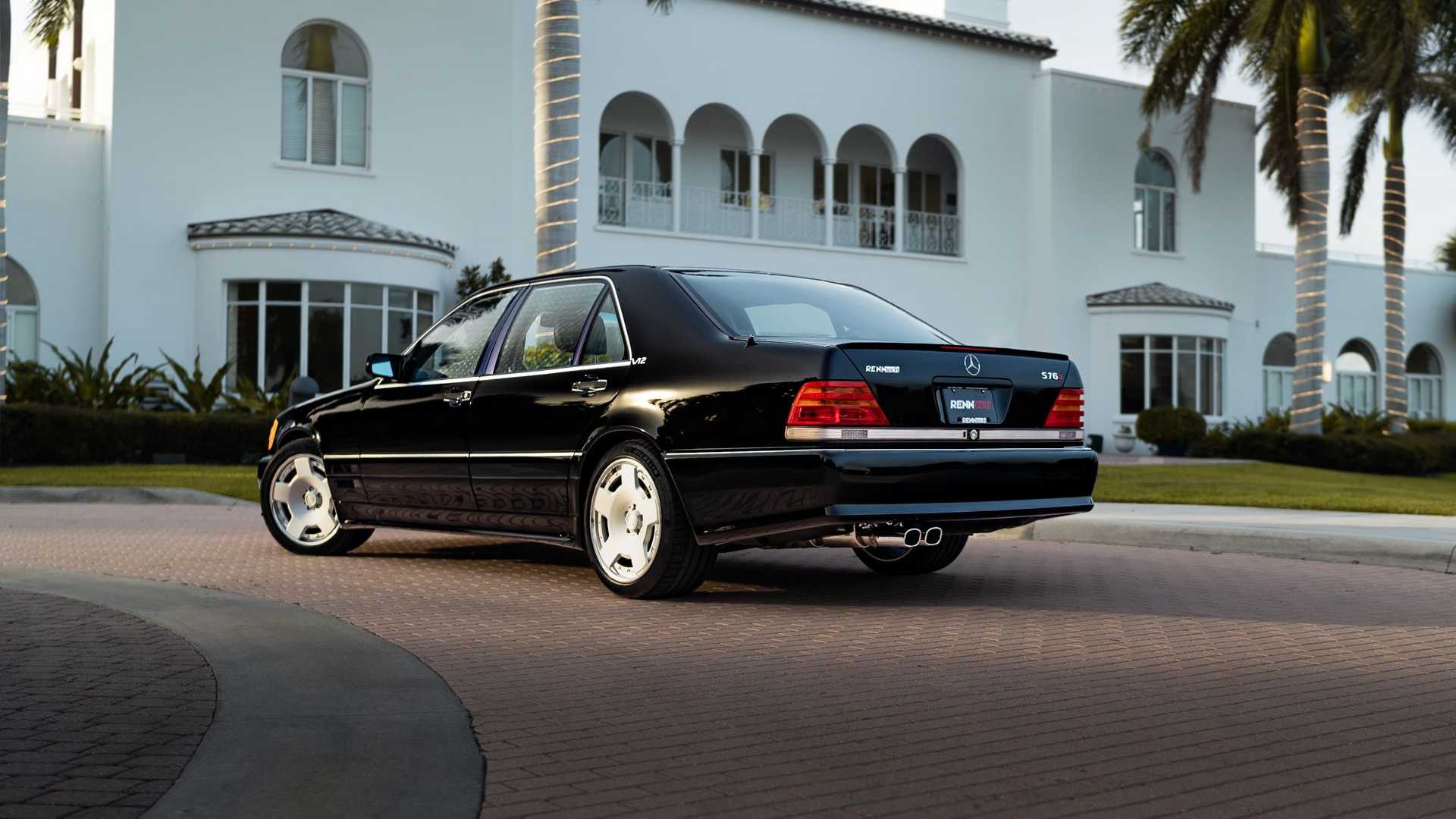 1992 წლის Mercedes Benz 600 Sel Restomod ს 7 6 ლიტრიანი V12 და 615
